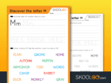 Discover The Letter M - SKOOLGO