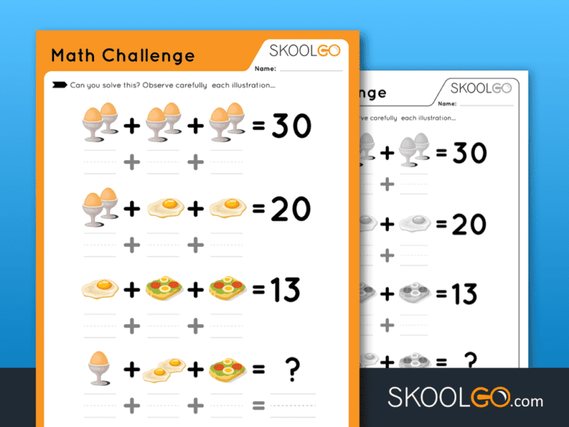 Two-Digit Addition #3 - SKOOLGO