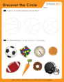 Discover the Circle | Free worksheet by SKOOLGO