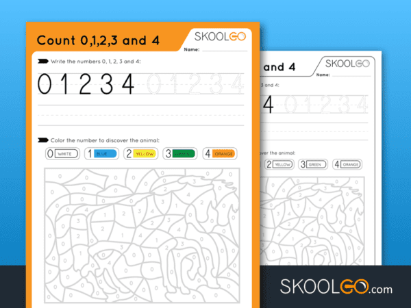 Count 0, 1, 2, 3 and 4 - SKOOLGO