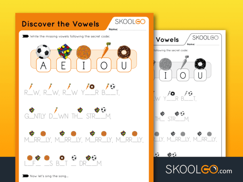 Discover the Vowels - SKOOLGO