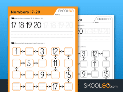 Numbers 17-20 - SKOOLGO