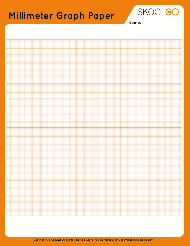 Millimeter Graph Paper | Free worksheet by SKOOLGO