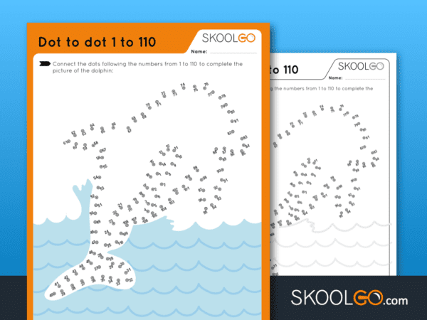 Dot-to-Dot 1 to 110 - SKOOLGO
