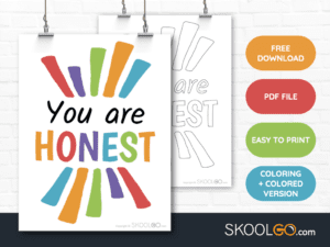 Encourage Honesty with Free 'You Are Honest' Poster PDF