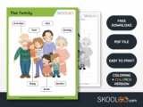 The Family - Free Worksheet - SKOOLGO