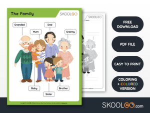 The Family - Free Worksheet - SKOOLGO