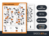 I Spy Halloween - Free Worksheet - SKOOLGO