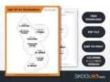 Net Of An Octahedron - Free Worksheet - SKOOLGO