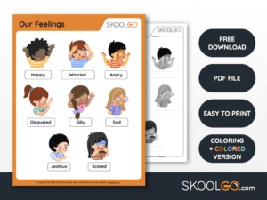 Our Feelings - Free Worksheet - SKOOLGO