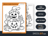 Halloween - Free Worksheet - SKOOLGO
