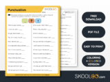 Punctuation Practice - Free Worksheet for Kids - SKOOLGO