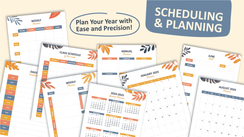 2024-2025 Teacher Planner Bundle - SKOOLGO