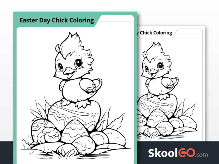 Free Printable Coloring & Cutting Worksheets for Kids - SKOOLGO