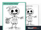 Halloween - Free Worksheet - SKOOLGO
