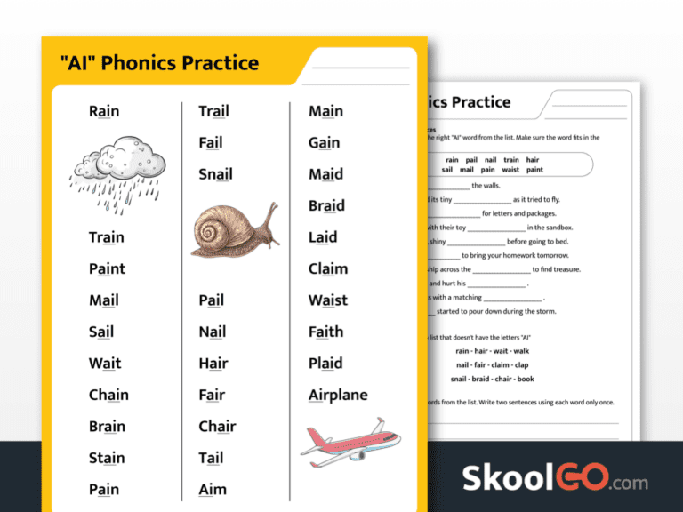 Free AI Phonics Practice Worksheet for Grades 1–3