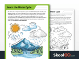 Printable Water Cycle Worksheet for Kids - SKOOLGO