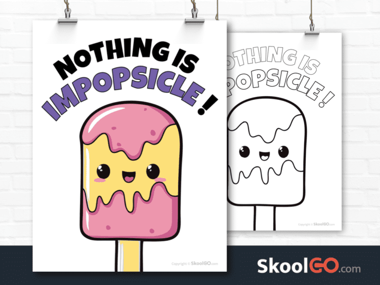 Free Printable Classroom Posters | Motivational & Educational - SKOOLGO