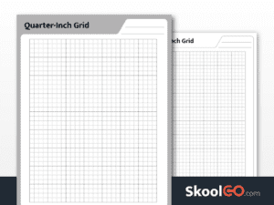 Download Quarter-Inch Grid Paper for Classroom Use
