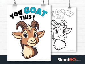 You Goat This! Motivational Classroom Poster – Free PDF